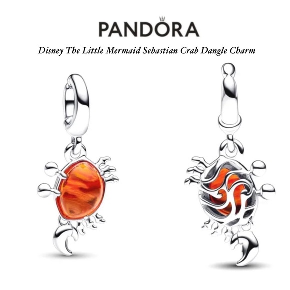 Pandora | Jewelry | Pandora Disney The Little Mermaid Sebastian Crab ...